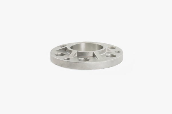 Base flange for round tube - Cast stainless steel – Vancouver Glazing ...